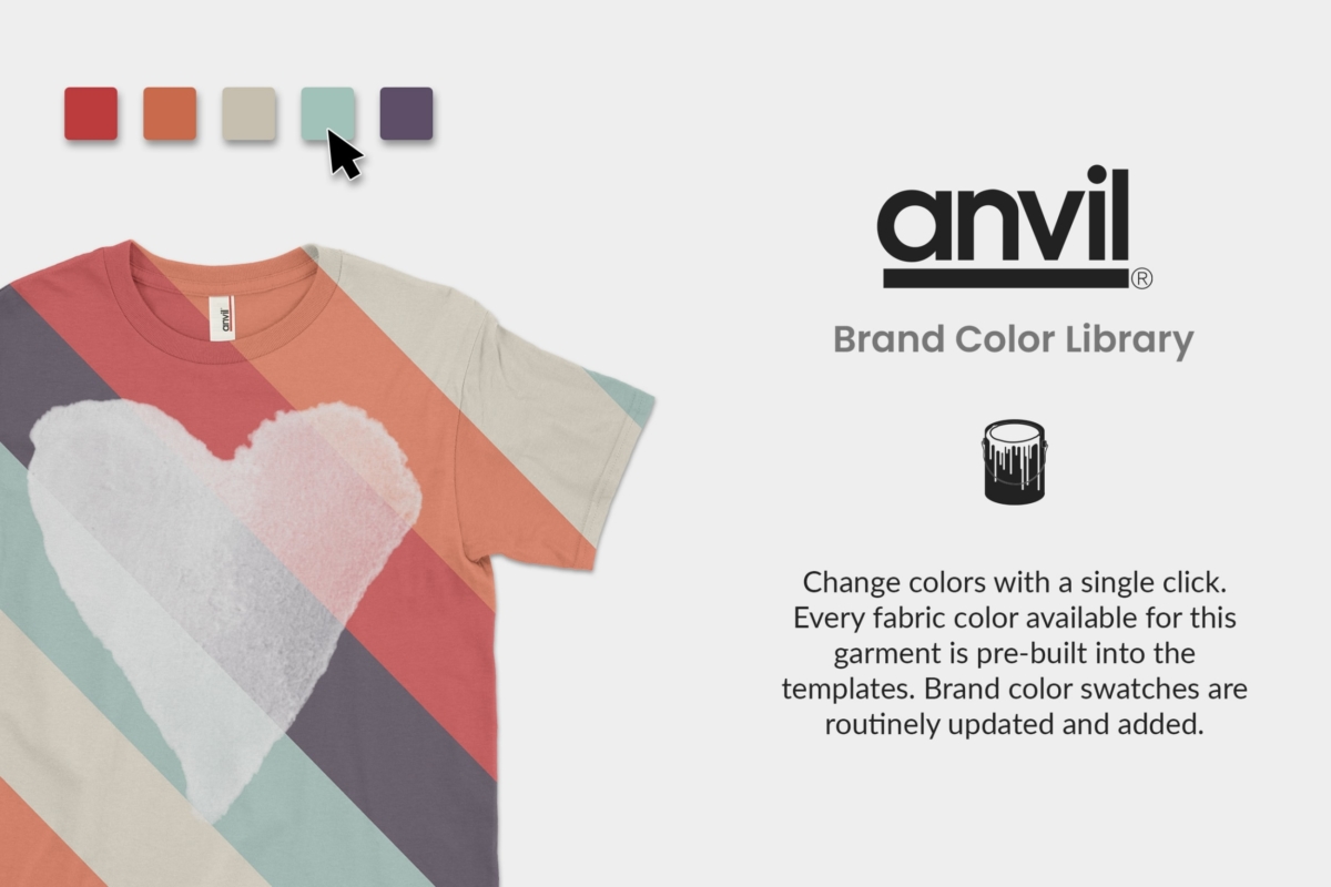 Anvil 880 Colors Web | Photific Mockups