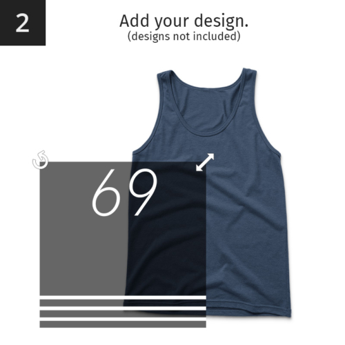 Gildan 64000 / G640 Mockups - Mockup Generator & Photoshop Templates